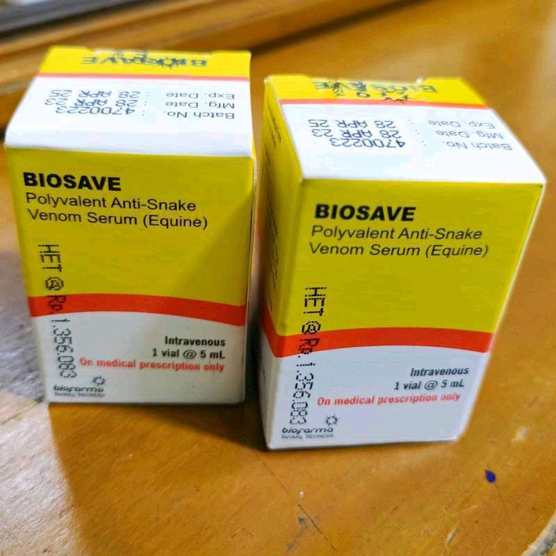 Jual Biosave Anti Bisa Ular 🏷️ 100% Original, Harga & Kualitas Terbaik ...