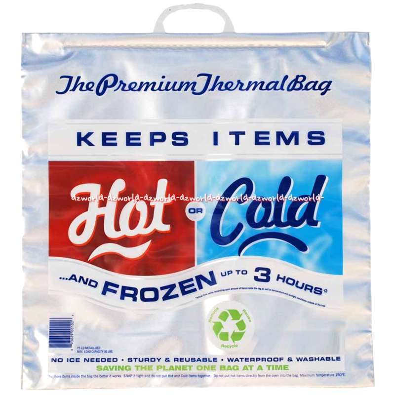 Jual The Premium Thermal Bag Keeps Item Hot Or Cold Large Kantong Tahan ...