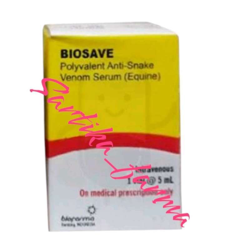 Jual Biosave Anti Bisa Ular 🏷️ 100% Original, Harga & Kualitas Terbaik ...