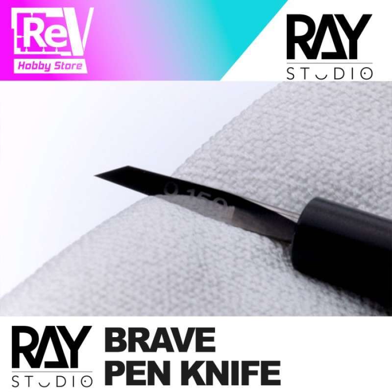 Jual Ray Studio Brave Chisel Push Broach Engraving Model Knife, Type 0 ...