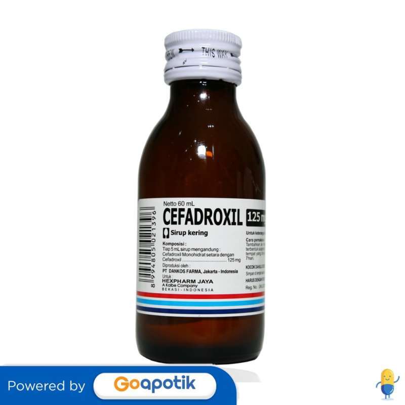 Jual Cefadroxil Hexpharm Jaya 60 Ml Sirup Kering Di Seller Apotek ...