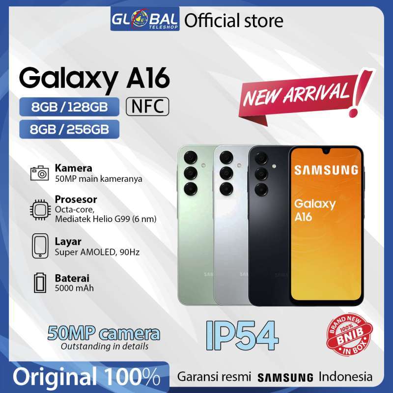 Promo Samsung Galaxy A16 Lte 8/256gb 8/128gb Garansi Resmi - 8/256gb ...