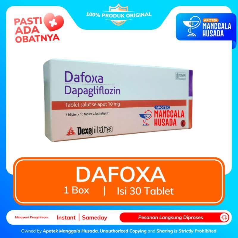 Promo Dafoxa Tab 10 Mg Per Box @ 30 Tablet Diskon 2% Di Seller Apotek ...