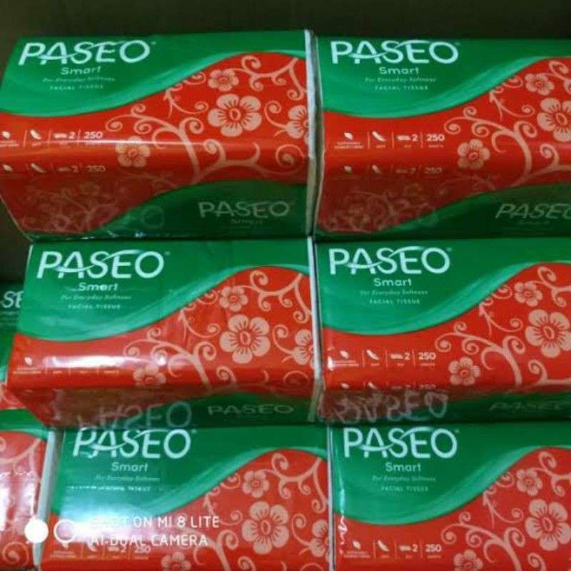 Jual Tisu Tissue Paseo Smart Facial 250 Sheets Di Seller Intan89 Store ...