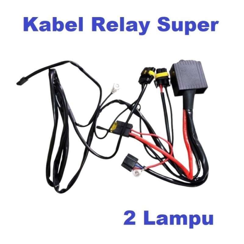 Promo Kabel Relay Super Lampu Hid Projector Biled Projie Led Motor ...