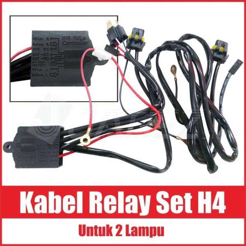 Promo Kabel Relay Super Lampu Hid Projector Biled Projie Led Motor ...