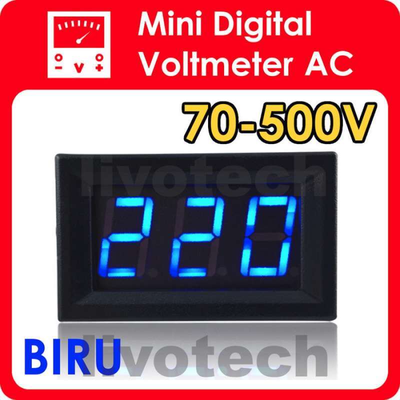 Volt Meter Digital Mini 3 Garansi Resmi Indonesia 🏷️ Harga Murah Mei 2025