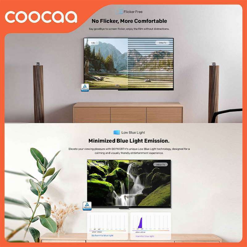 Jual New Coocaa Tv 50 Inch Y65 - 4k Google Tv - Dolby Audio - Eye Care ...