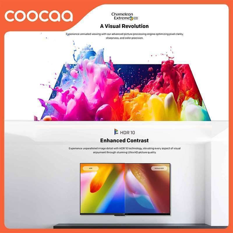 Jual New Coocaa Tv 50 Inch Y65 - 4k Google Tv - Dolby Audio - Eye Care ...