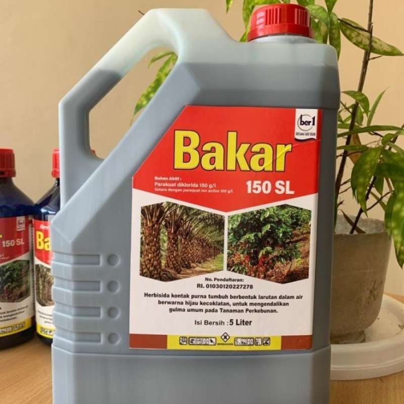 Jual Bakar 150 Sl - Herbisida Kontak Pembasmi Rumput Liar Langsung ...