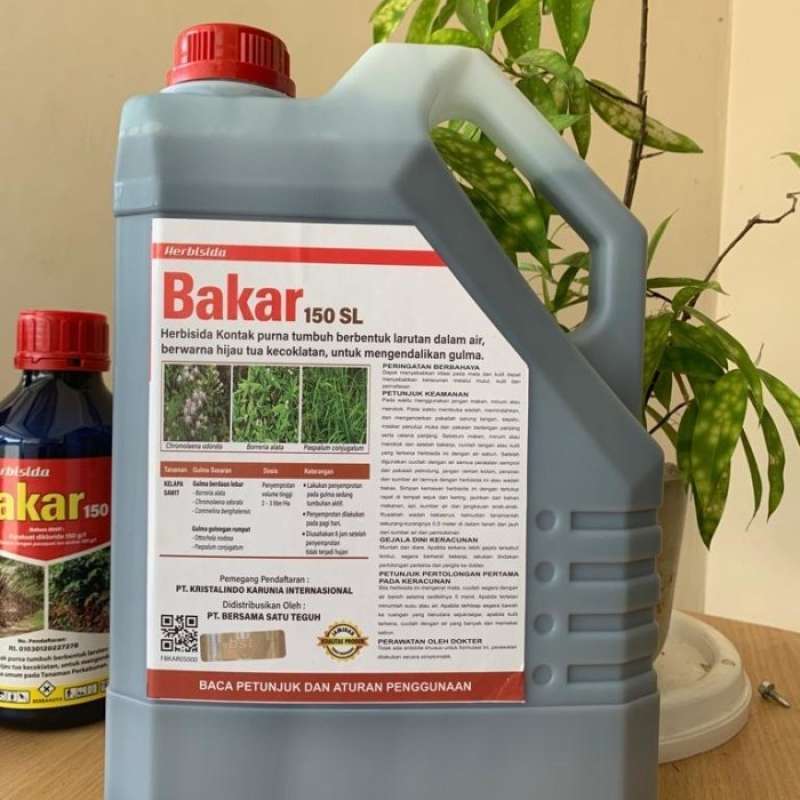 Jual Bakar 150 Sl - Herbisida Kontak Pembasmi Rumput Liar Langsung ...
