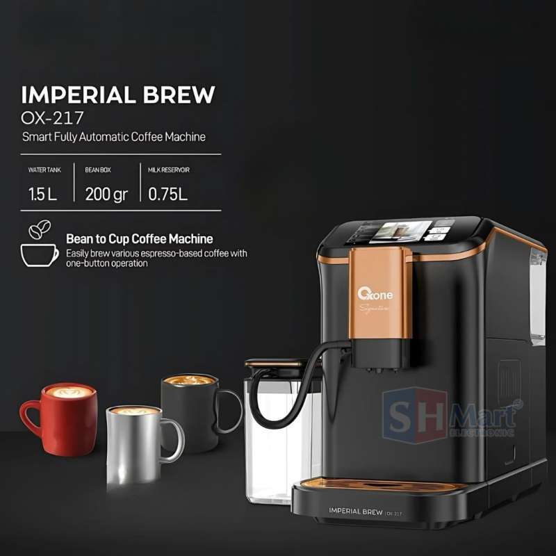 Jual Oxone Mesin Kopi Smart Fully Automatic Coffee Machine Signature ...