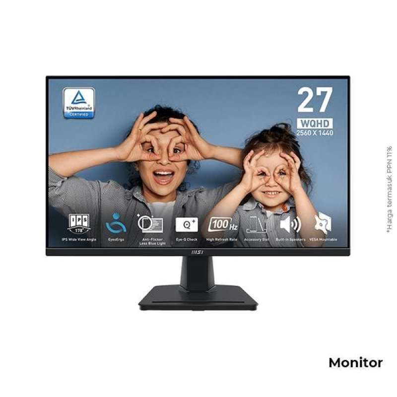 Jual Monitor Msi Pro Mp275q 27 Inch 100hz Di Seller Nvidia Geforce ...