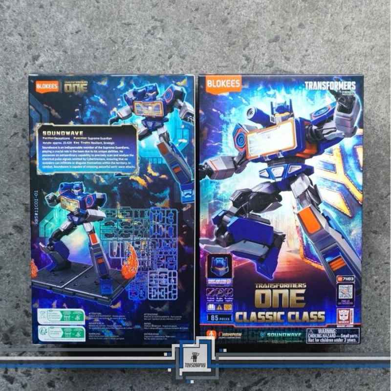 Transformers Soundwave Blokees Soundwave Transformers One Classic Class ...
