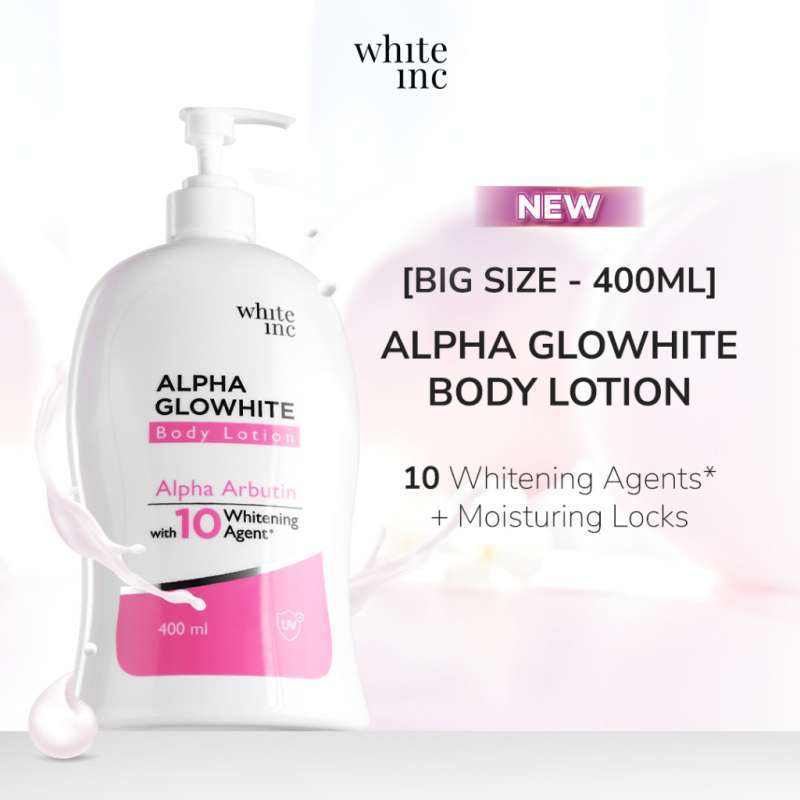 Jual [400ml] White Inc Whiteinc Alpha Glowhite Body Lotion Whitening ...