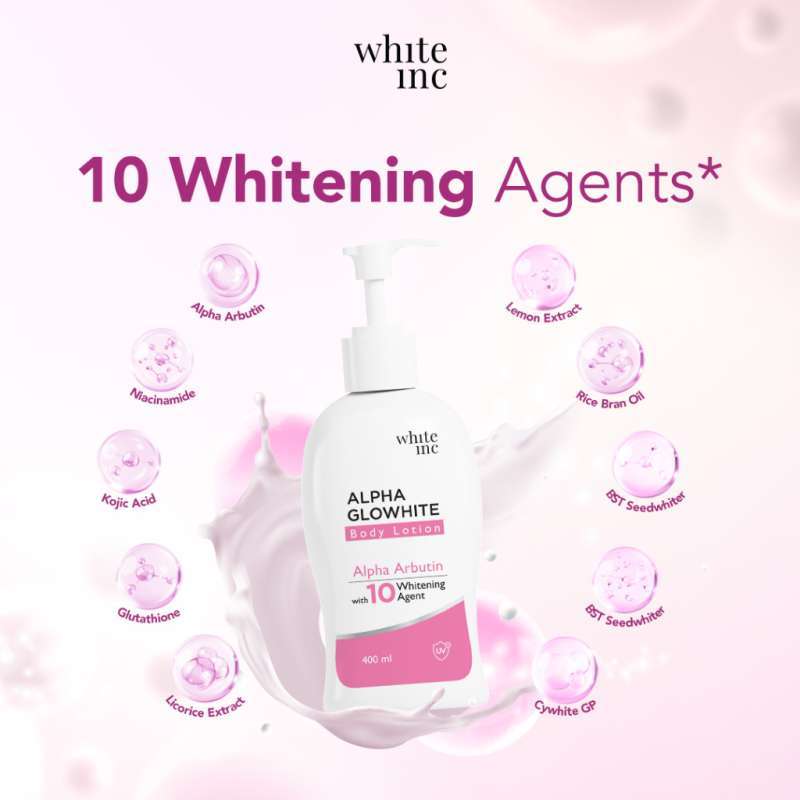 Jual [400ml] White Inc Whiteinc Alpha Glowhite Body Lotion Whitening ...