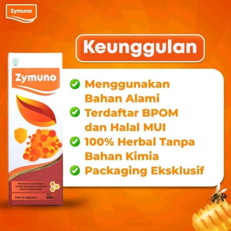 Promo Zymuno Madu Herbal 200 Ml - Madu Herbal Alami Diskon 48% Di ...