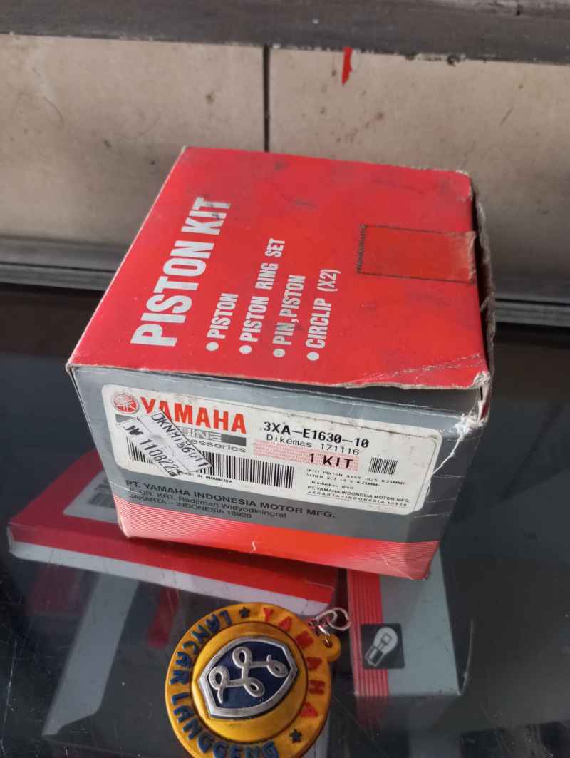 Jual Piston Kit Rx-king Std / Oversize 25 /50/100 /piston Assy Yamaha ...