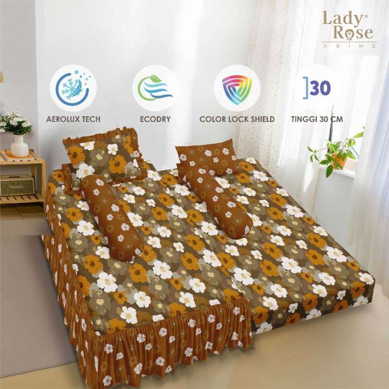 Jual Sprei Lady Rose Disperse 💯 Harga Murah & Kualitas Terbaik Mei 2026