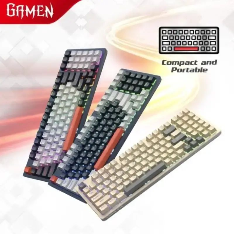 Jual Gamen Titan 7 Keyboard Gaming Mechanical 94 Key Linear Switch Rgb ...
