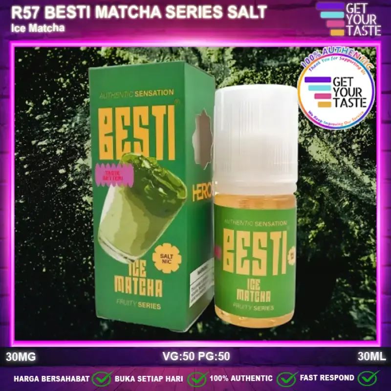 Liquid Ice Saltnic Matcha Gratis Ongkir 🏷️ Harga Murah November 2025