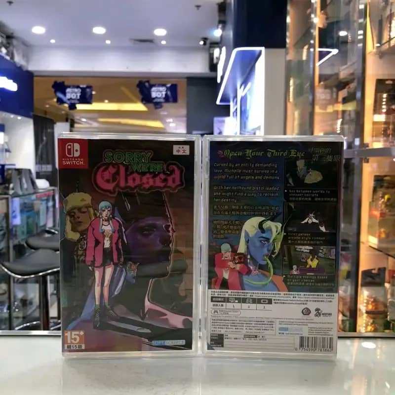 sorry we're open switch