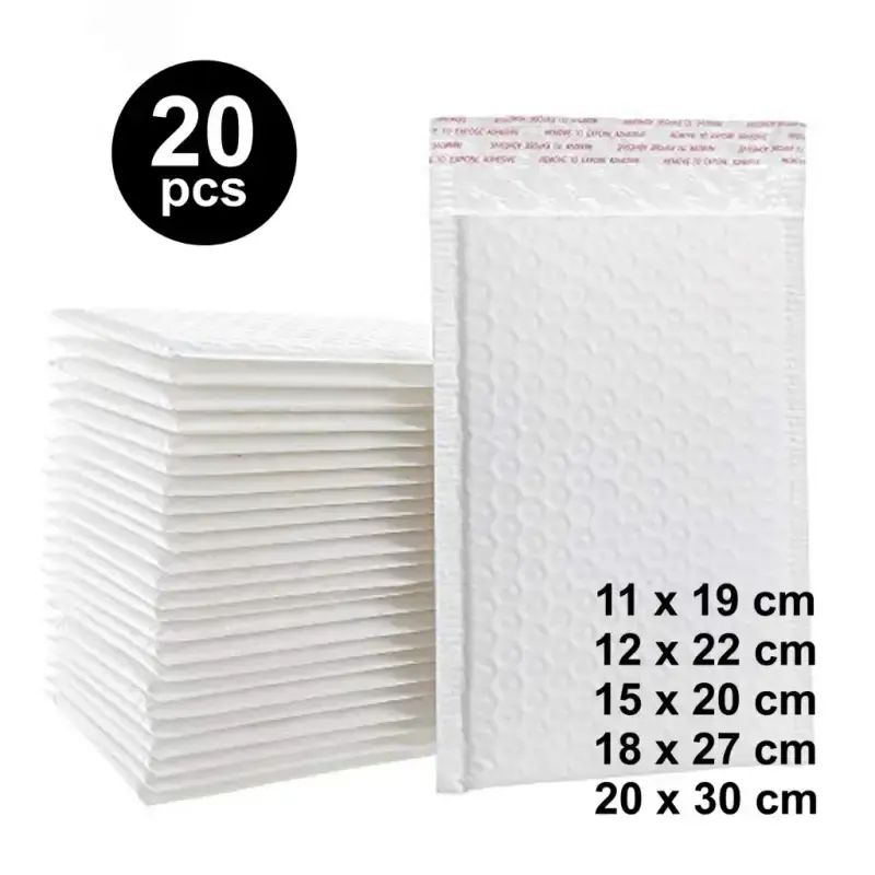 Promo Aigootan - (isi 20) Bubble Mailer Putih - Bubblemailer 11x19 ...