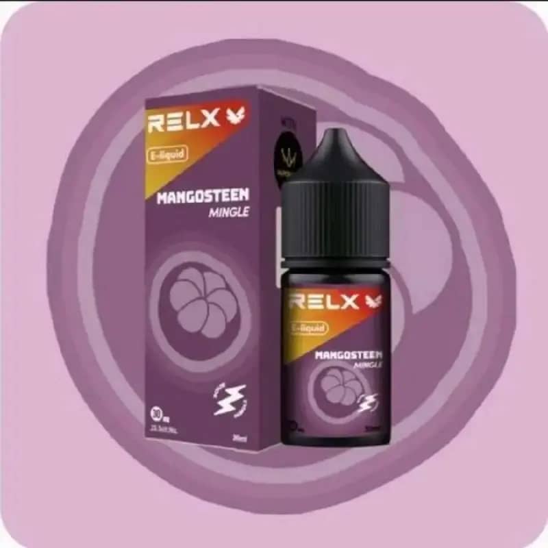 Jual Relx Saltnic Mangosteen Ice 30mg 30ml Salt Nic Liquid Vape Pods ...