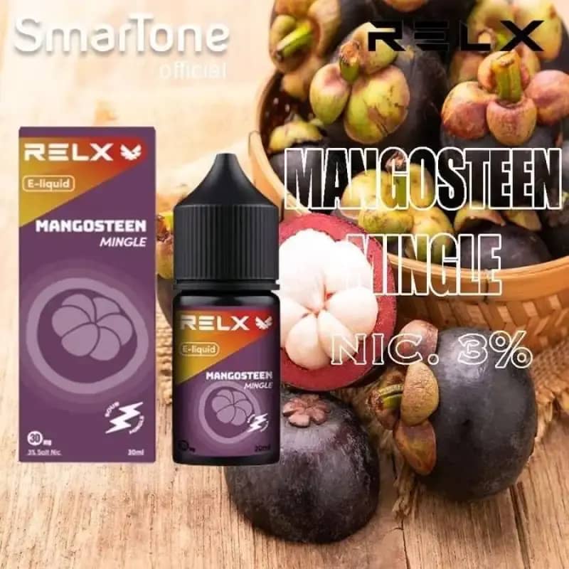 Jual Relx Saltnic Mangosteen Ice 30mg 30ml Salt Nic Liquid Vape Pods ...