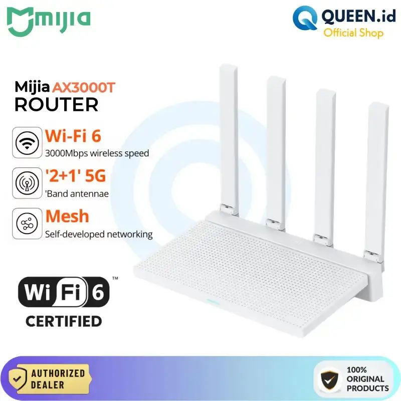 Daftar Harga Xiaomi Router Ax3000 T 🔥 Original & Spesifikasi Lengkap ...