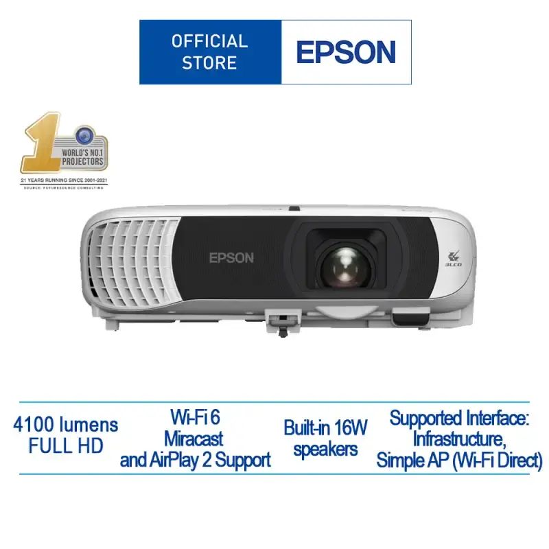 Jual Epson Eb Fh54 Projector Full Hd 4100 Lumens Wireless Miracast ...