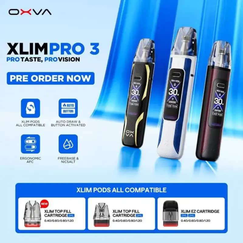 Jual Oxva Xlim Pro 3 Pod Kit Authentic By Oxva - Purple Silk Di Seller ...