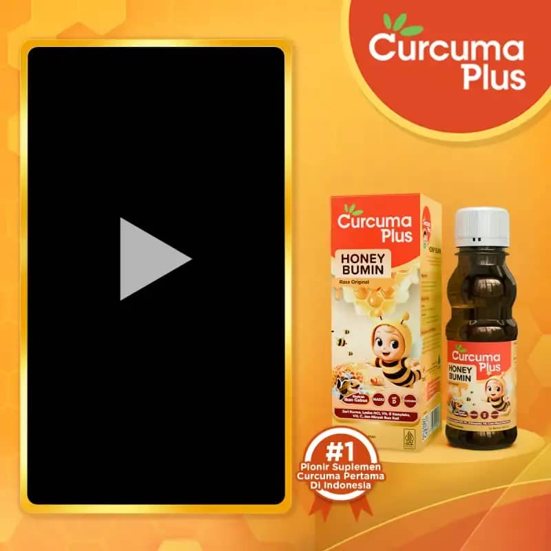 Promo Baru! Curcuma Plus Paket Anak Tumbuh Tinggi Optimal (honey Bumin ...