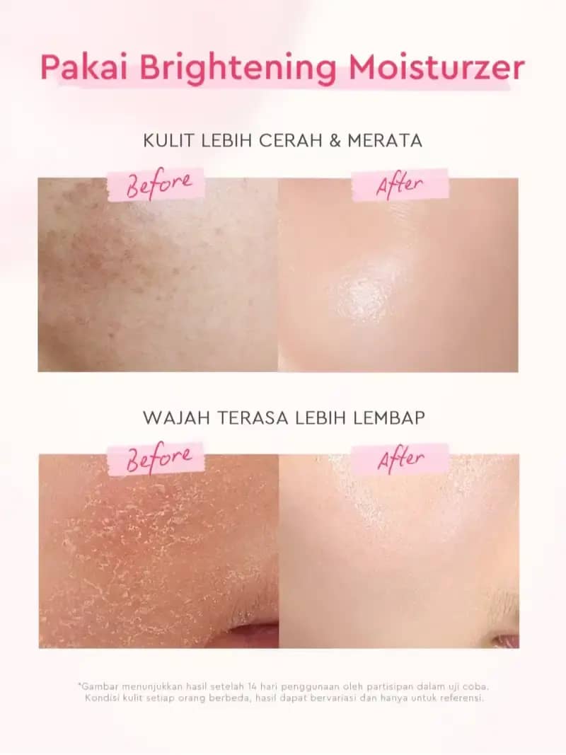 Jual Glad2glow Moisturizer Series100g Water Gel Niacinamide Brightening ...