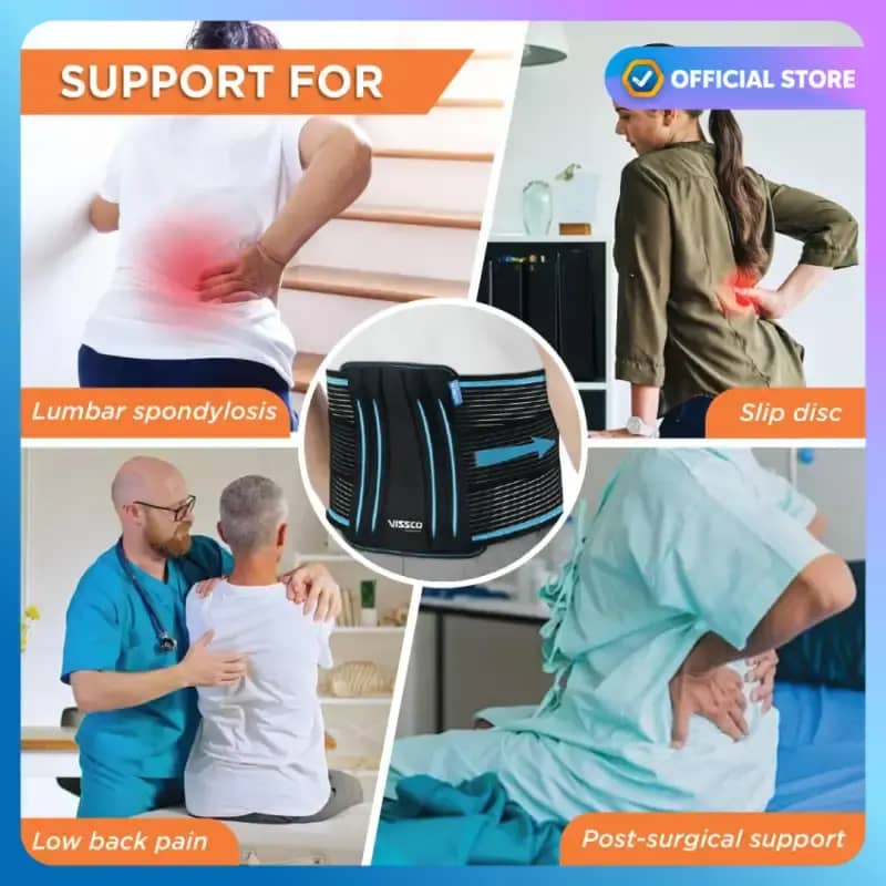 Promo Vissco - Pro Lumboset Advance Lumbo Sacral Brace With Stabilizer ...