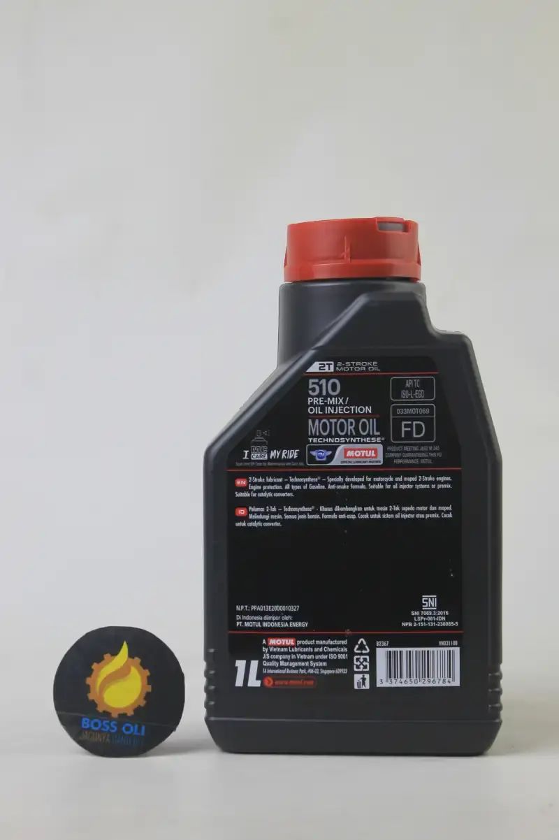 Jual Oli Samping Motul 2t 510 1 Liter - Teknologi Sintetis ...