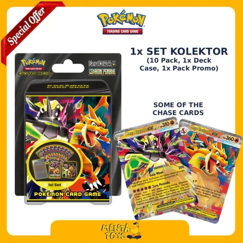 Jual Kartu Pokemon Tcg Indonesia - Set Kolektor Ledakan Peniada Ma4 ...