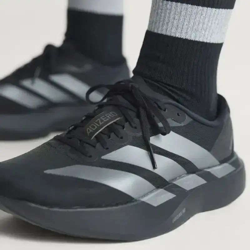 Promo adidas Adizero Evo Sl Core Black/iron Met || Sepatu Lari Harian ...