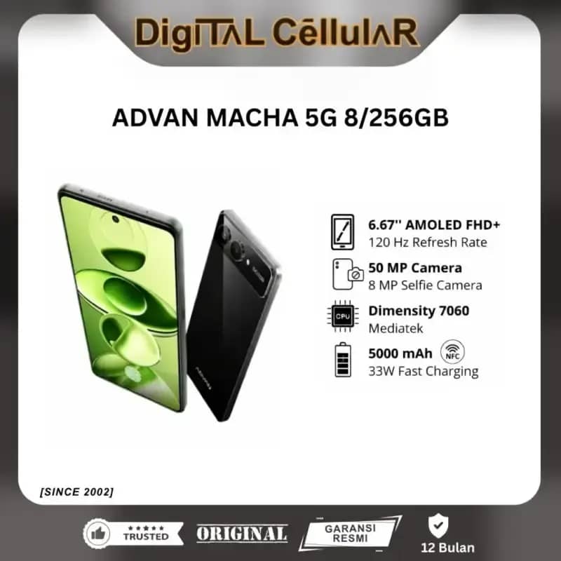 Hp Advan 8 GB 256 🔥 Harga & Spesifikasi Terbaru Mei 2026