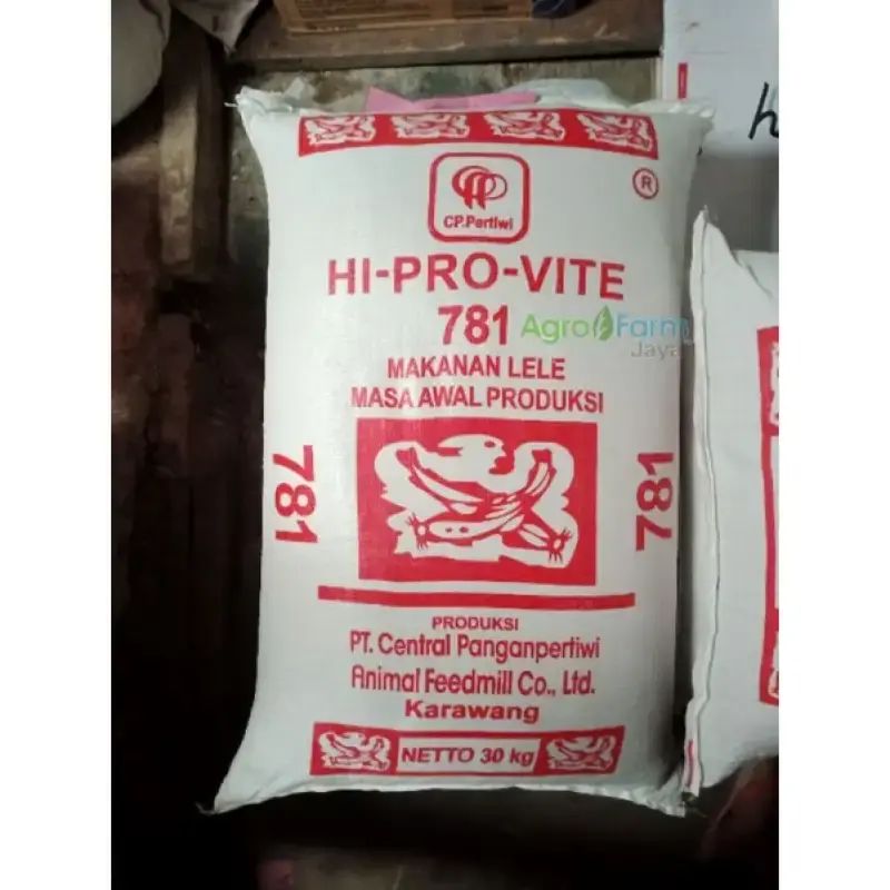 Jual Pakan Ikan Lele Nila Gurame Hi Pro Vite 781 Polos Paket 10 Kg ...