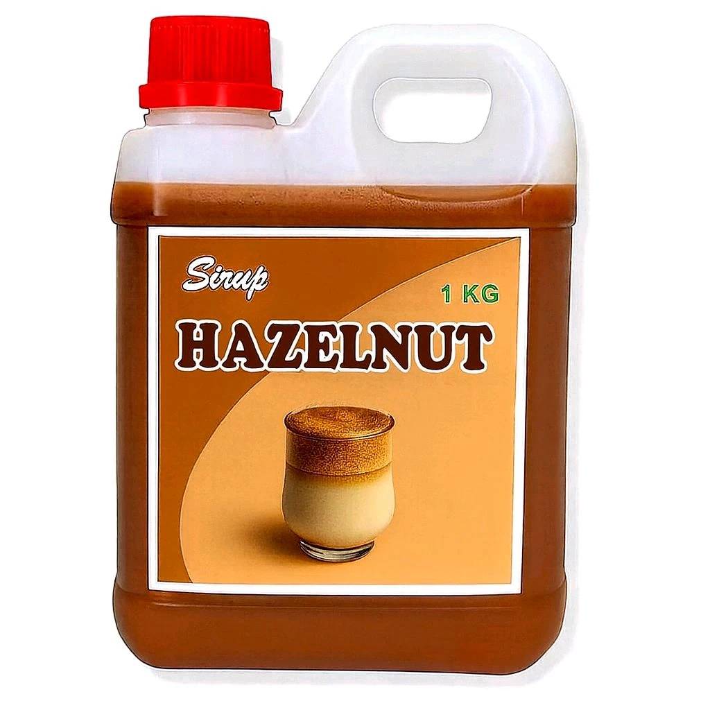 Jual 1200 Gram Sirup Rasa Hazelnut Gula Asli Premium Di Seller Sirupori ...
