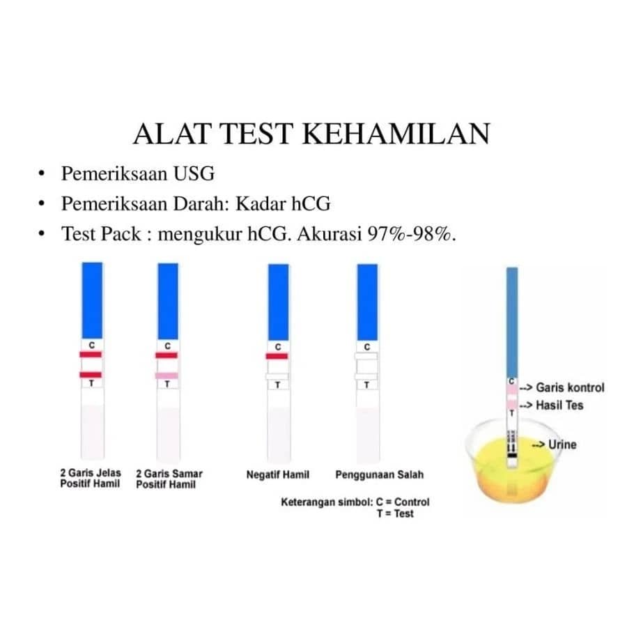 Promo Privasi Terjaga - Eceran 5 Pcs - Strip Tes Pack Kehamilan ...