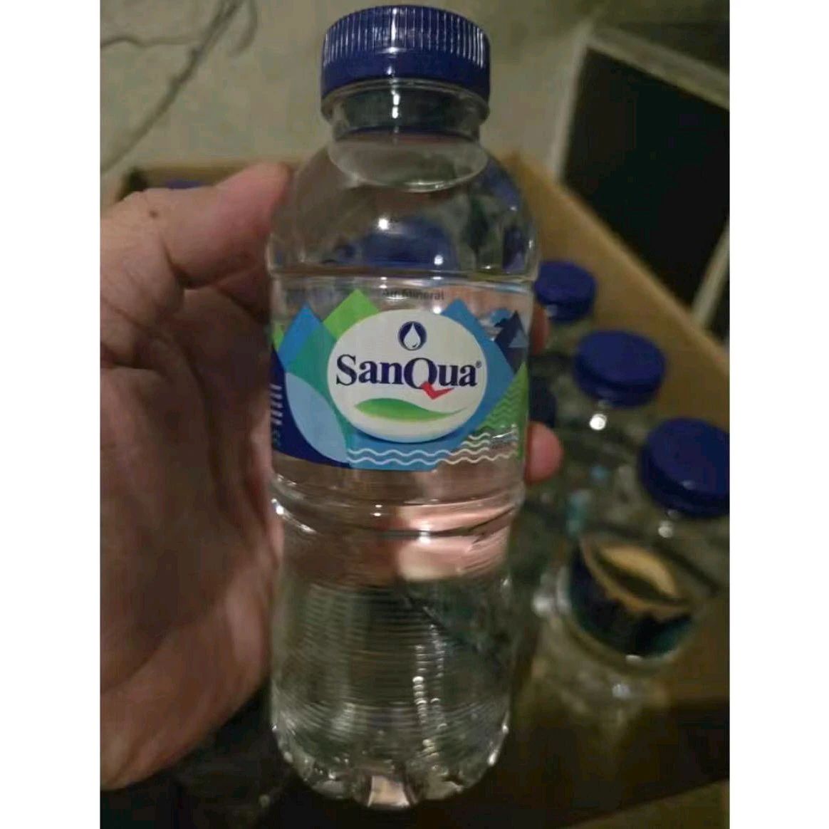 Jual Sanqua Air Mineral Ukuran 220ml Isi 24 Botol Di Seller Ayali ...