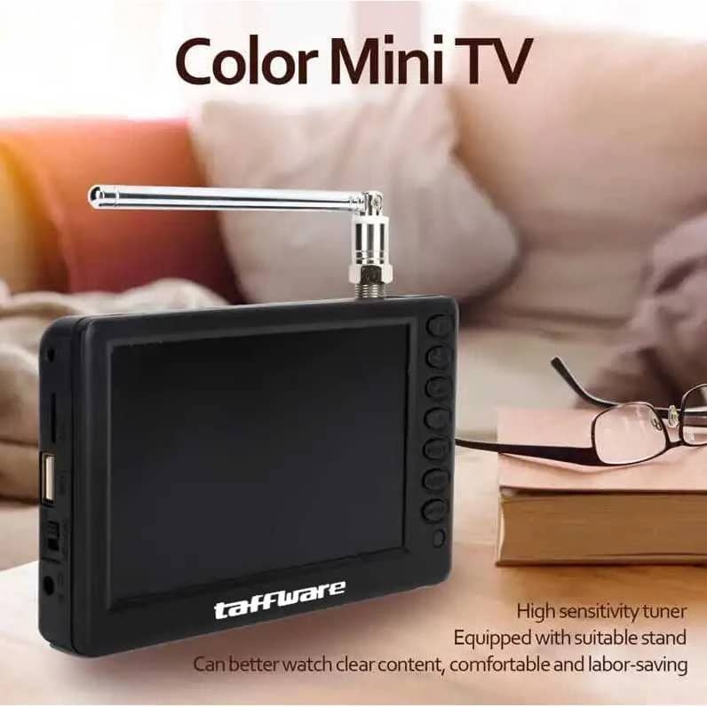 Jual Taffware Portable Hd Tv Monitor 5 Inch Dvb-t2 + Analog - D5 Di ...