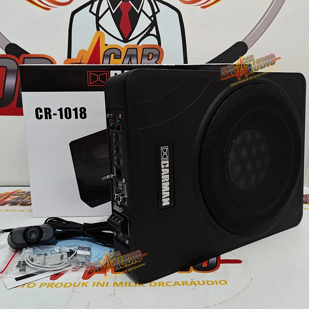 Jual Carman Subwoofer Kolong Aktif 10 Inch Under Seat Bass Mobil Built ...