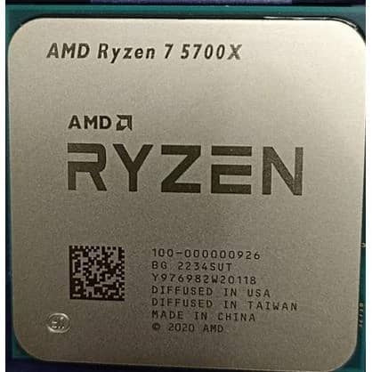 Jual Amd Processor Ryzen 7 5700x Up To 4.6ghz 8 Core 16 Thread | Tray ...