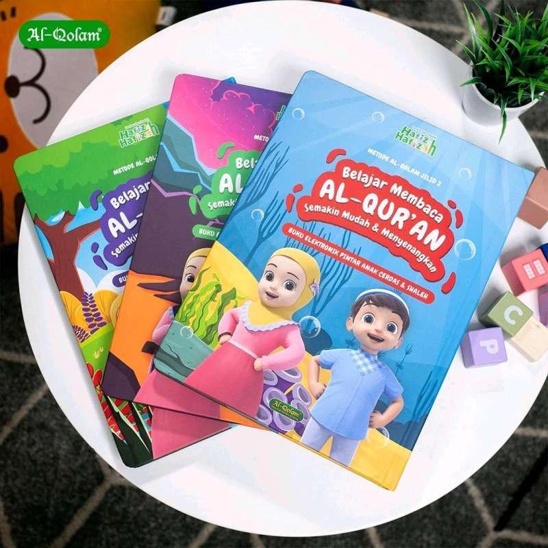 Jual Smart Book Metode Alqolam, belajar AlQuran IQRO Praktis di Seller Mareena Edukids - Tanjung ...