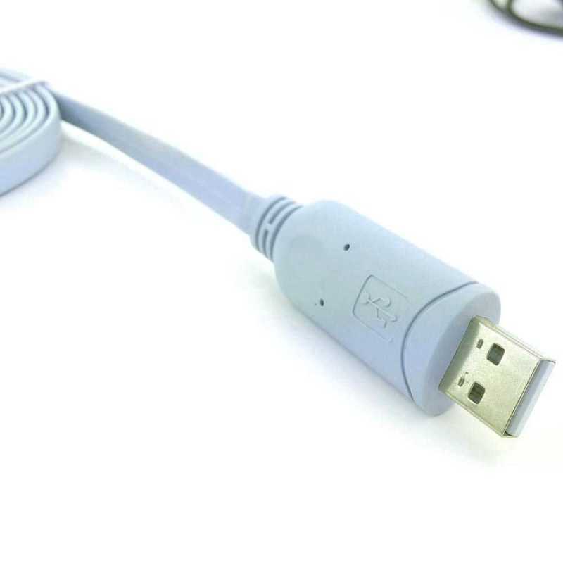 Jual Prolific Console Cable Usb Rs232 To Rj45 Cisco Huawei Router ...