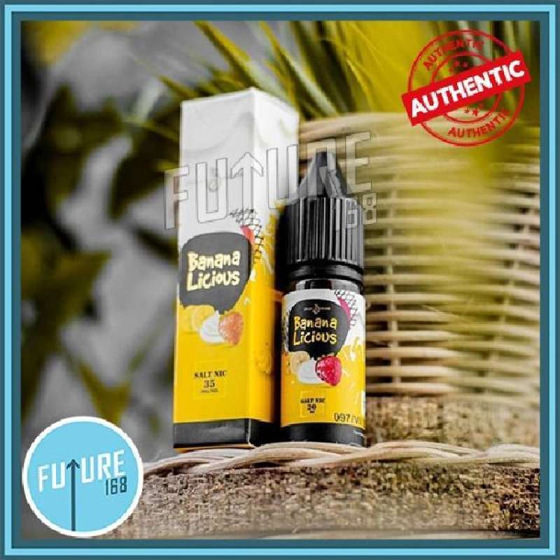 Jual Banana Licious Salt Nic 15ml 35mg, Saltnic Liquid Pod Friendly ...