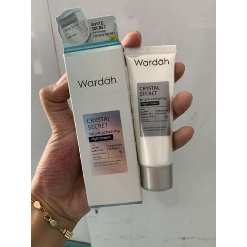 Jual Wardah Crystal Secret - Night Cream Tube di Seller Indahshopblibli ... Jual Wardah Crystal Secret - Night Cream Tube di Seller Indahshopblibli ...